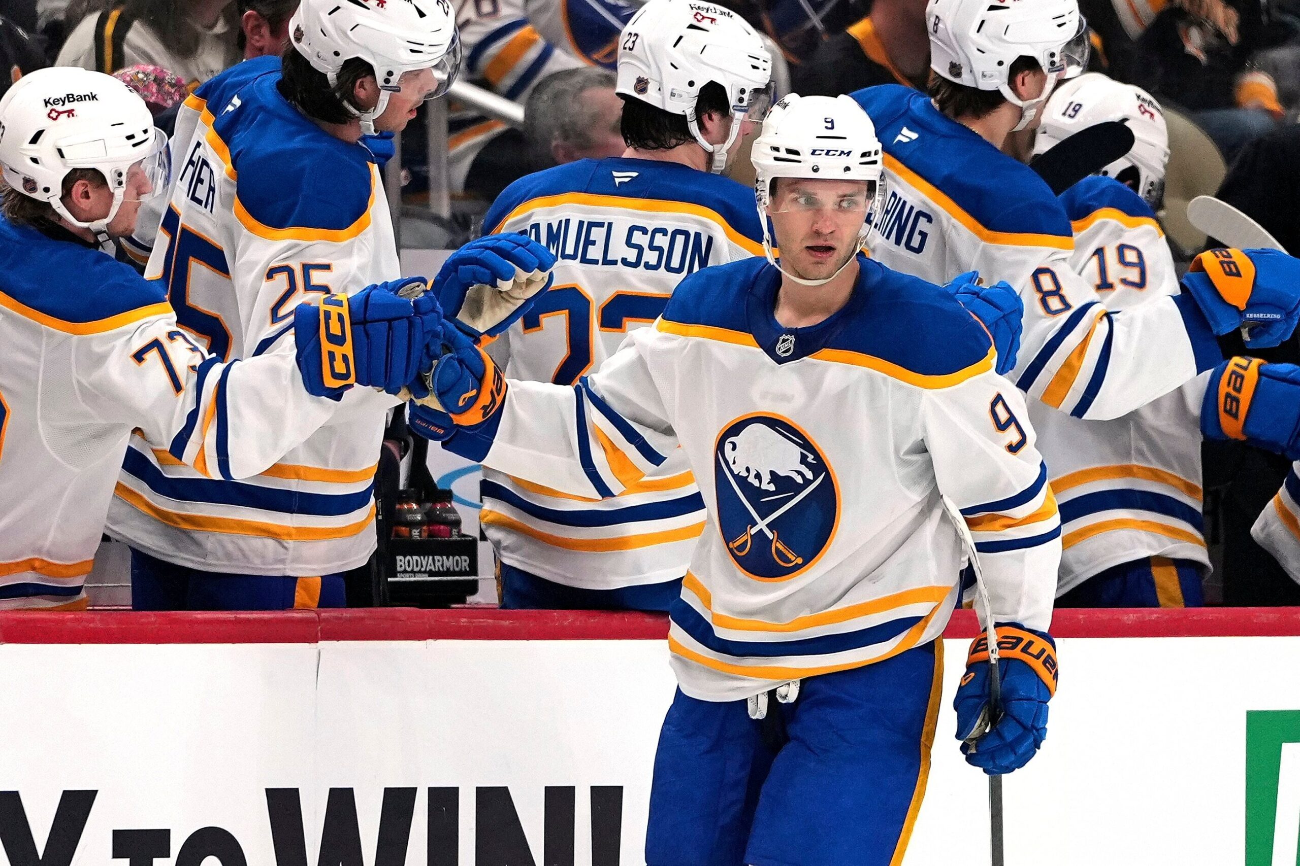 Sabres Roll Past Depleted Pens 5-1 | News, Sports, Jobs - Post Journal